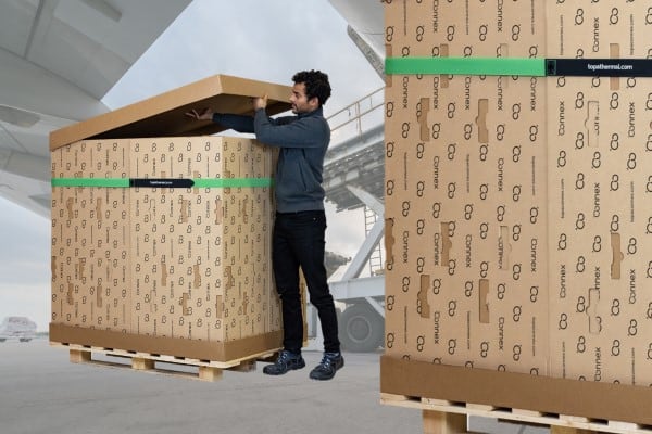 Connex OVERWRAP thermal pallet shipper has acknowledged sustainability ...